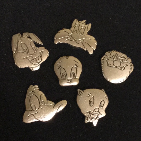 Warner Bros. | Other | Bugs Bunny And Friends Button Covers Wb | Poshmark